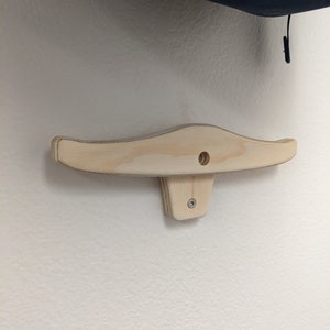 Backpack Rack / Wall Mount Backpack Rack / Sustainable Utility ...