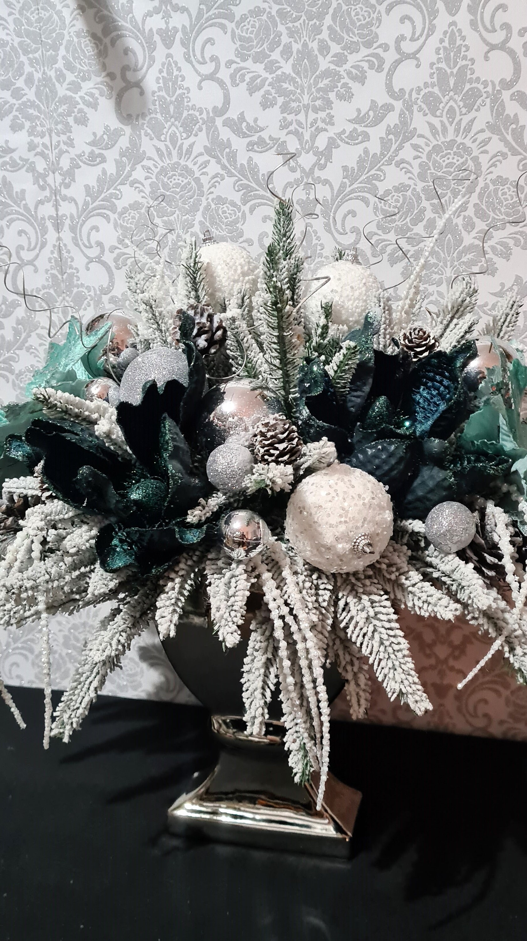 Christmas Arrangement, Advent Wreath, Table Decoration, Composition ...