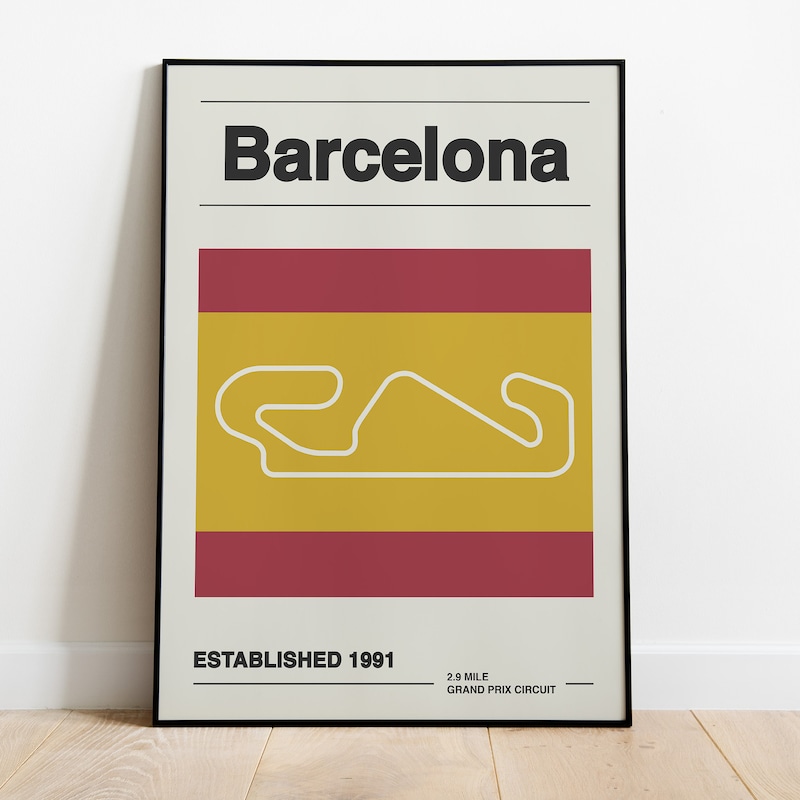 F1 Track Wall Art - Etsy