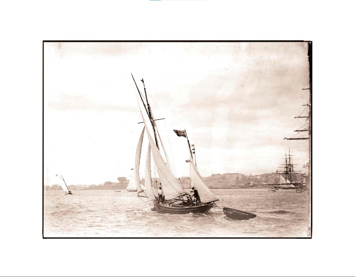9 NOSTALGIC SAILING PHOTOS set 3... Photos of Vintage Sailboats and ...