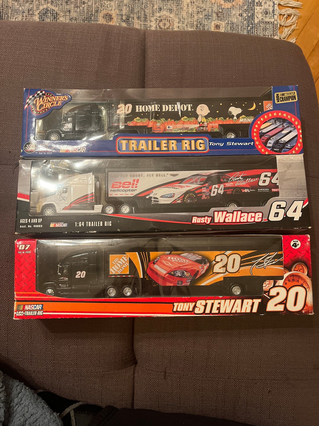 NASCAR Lot of Trailer Rigs - Etsy
