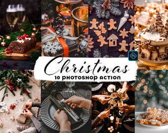 Christmas Photoshop Action - Etsy