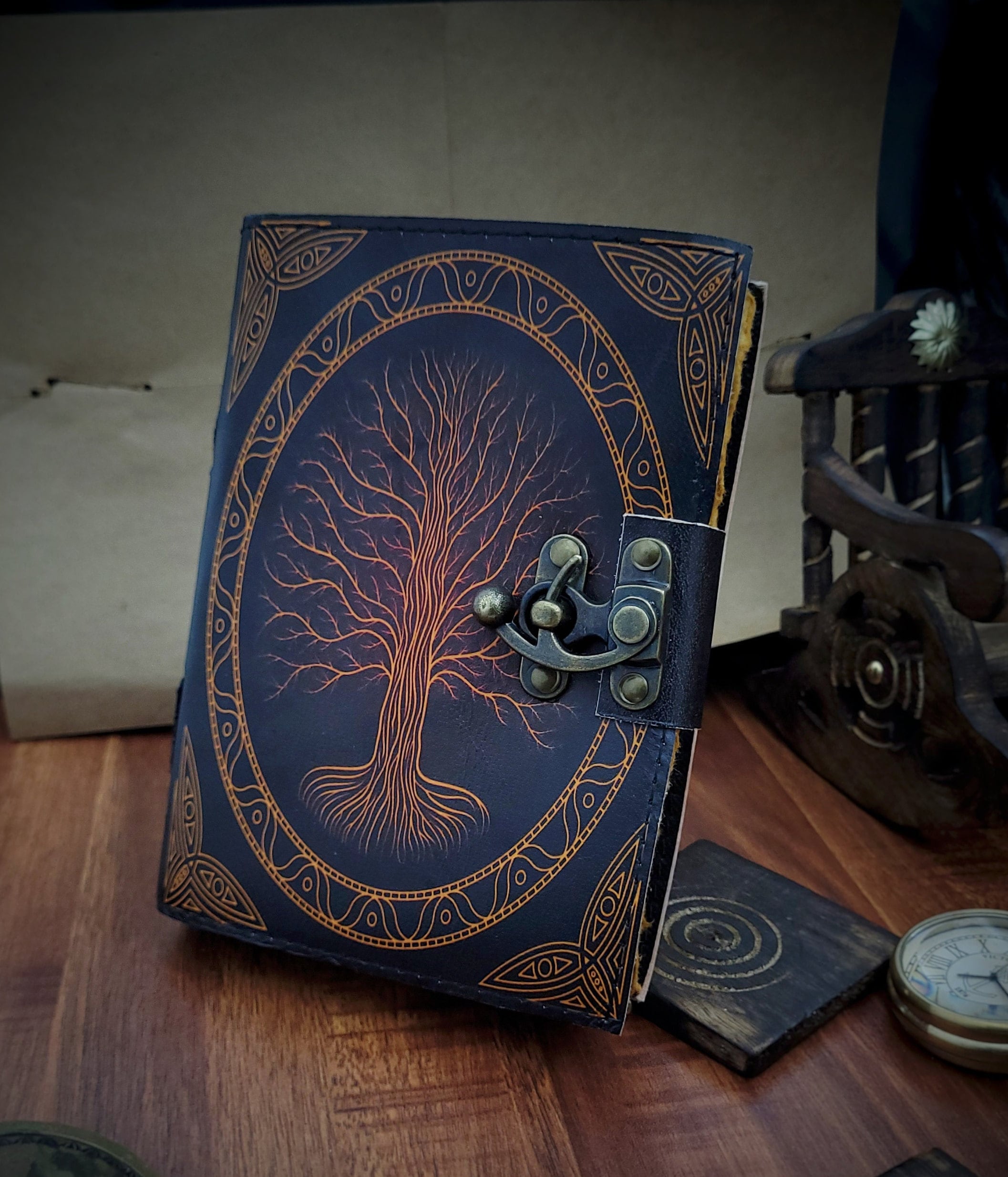 Nature of Earth Handmade Leather Journal for Men Journal Writing ...