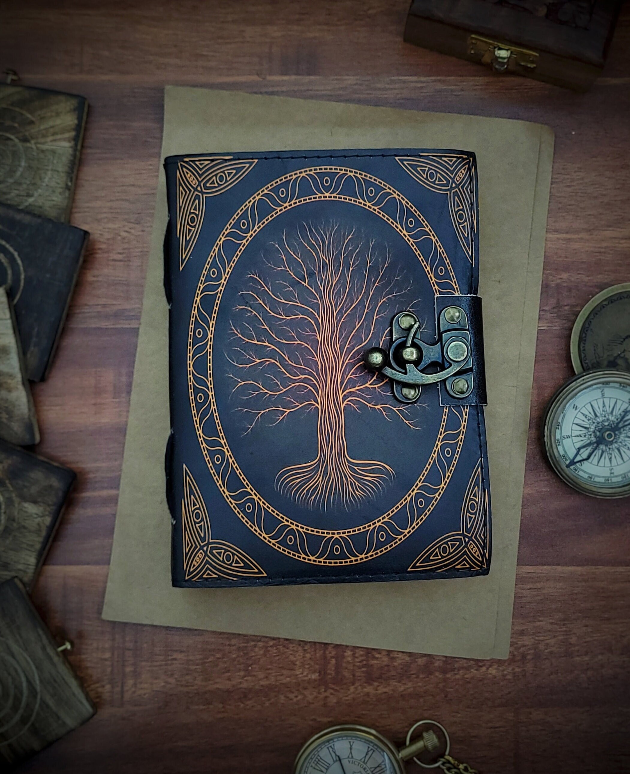 Nature of Earth Handmade Leather Journal for Men Journal Writing ...