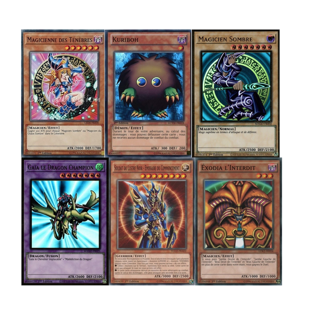 Yu Gi Oh Deck Yugioh original Complet Prêt à Jouer Neuf Français 40 ...