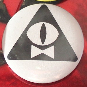 Bill Cipher Inspired Buttons - Etsy Canada