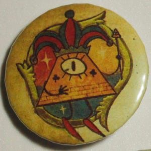 Bill Cipher Inspired Buttons - Set 3 - Etsy