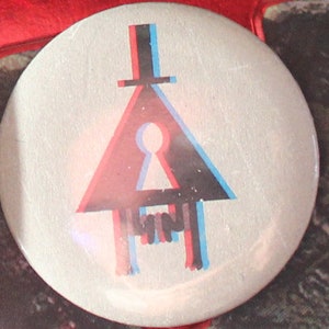 Bill Cipher Inspired Buttons - Etsy Canada