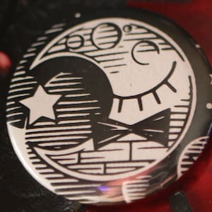 Bill Cipher Inspired Buttons - Etsy