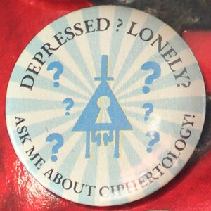 Bill Cipher Inspired Buttons - Etsy