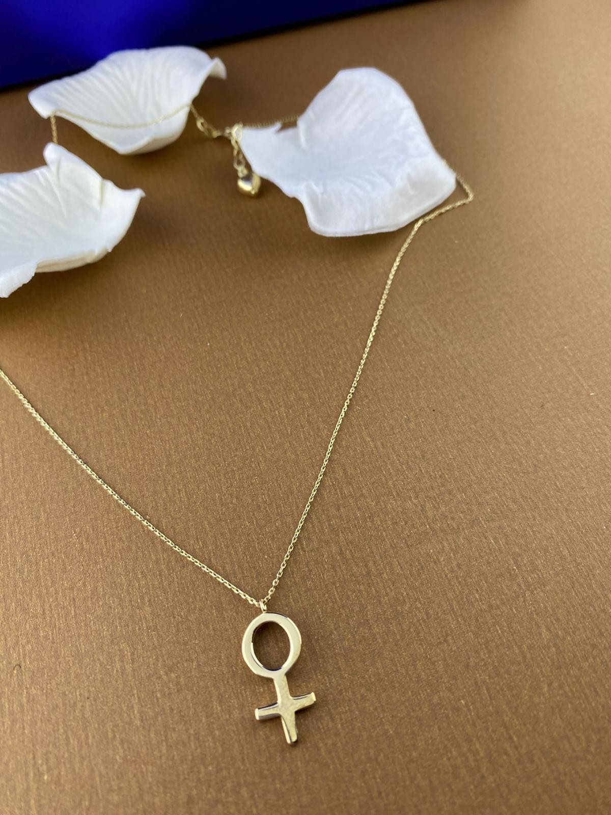 Gold Ankh Symbol Necklace , Christmas Gift, Valentines Day Gift ...