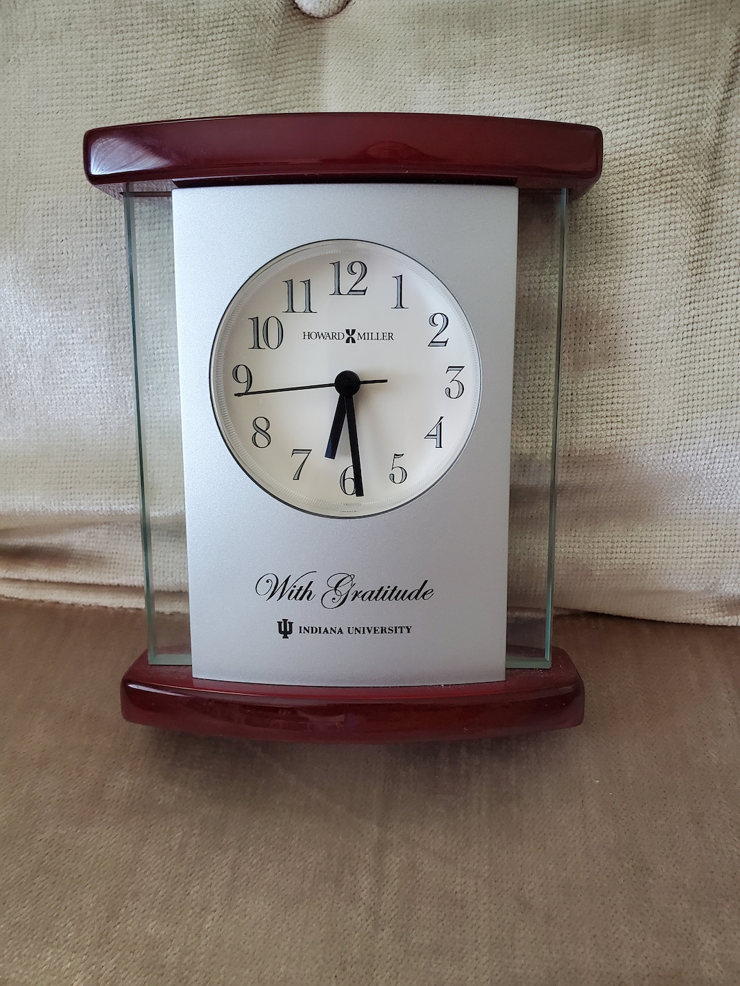 Howard Miller Indiana University Table Clock - Etsy