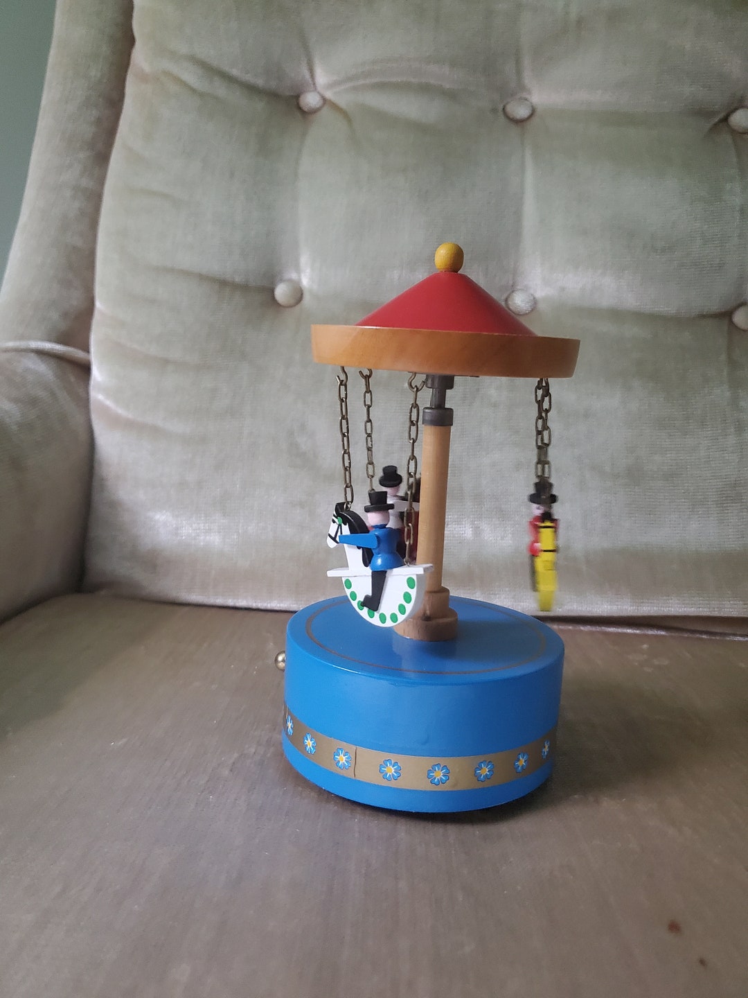 REUGE Carousel of Wooden Houses - Etsy