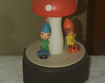 Mushroom Music Box - Etsy