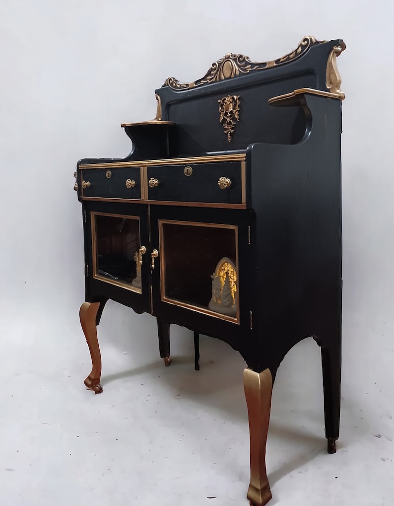 Early 1900s Antique Buffet - Etsy