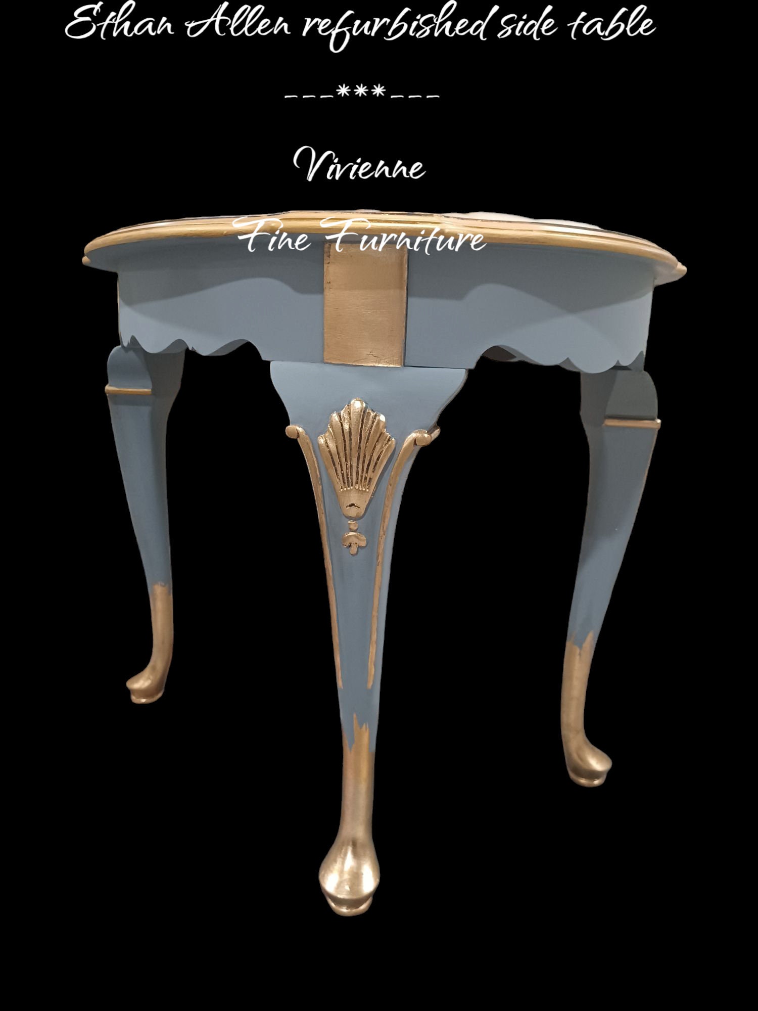 Ethan Allen Side Table - Etsy