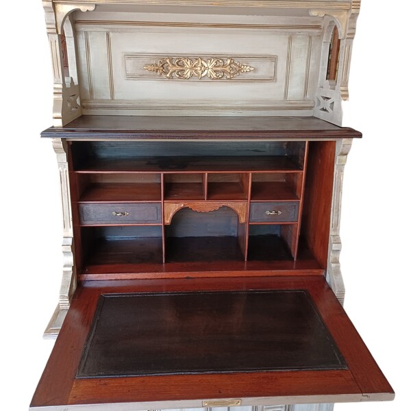 Antique Secretary Desk - Etsy