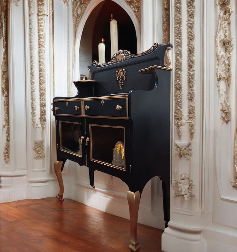 Early 1900s Antique Buffet - Etsy