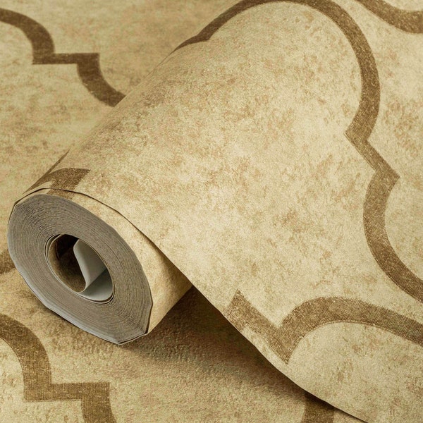 Timeless Design 3D Embossed Wallpaper, Blue Oriental Textured Wallpaper ...