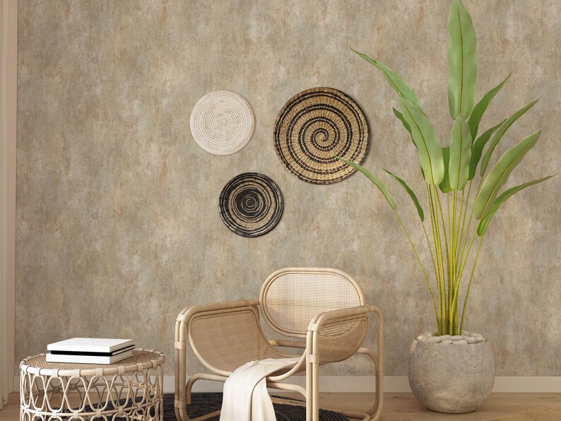 Luxury Sponge Effect Gold Wallpaper 3D Textured Wallpaper - Etsy