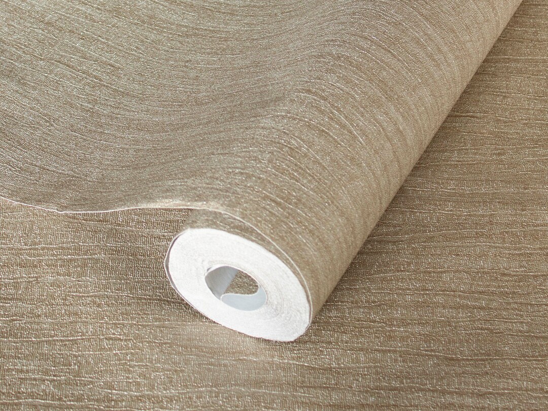 Plain Brown Embossed Wallpaper, Textured Grasscloth Wallpaper ...