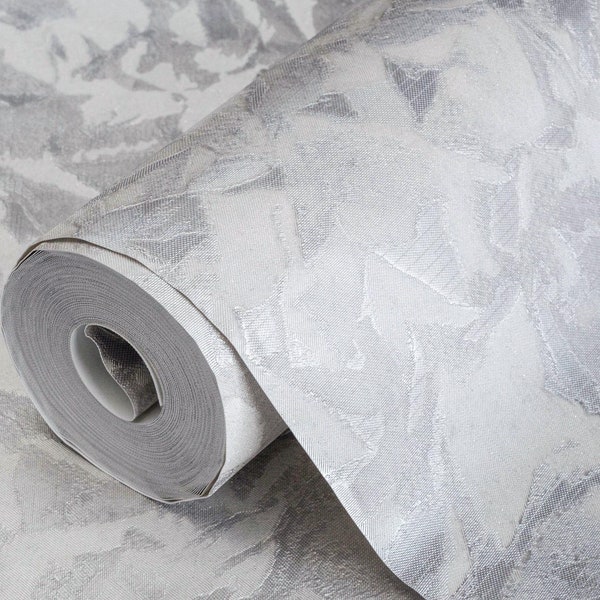 Luxury Water Textured Pearl Wallpaper, 3D Textured Wallpaper ...