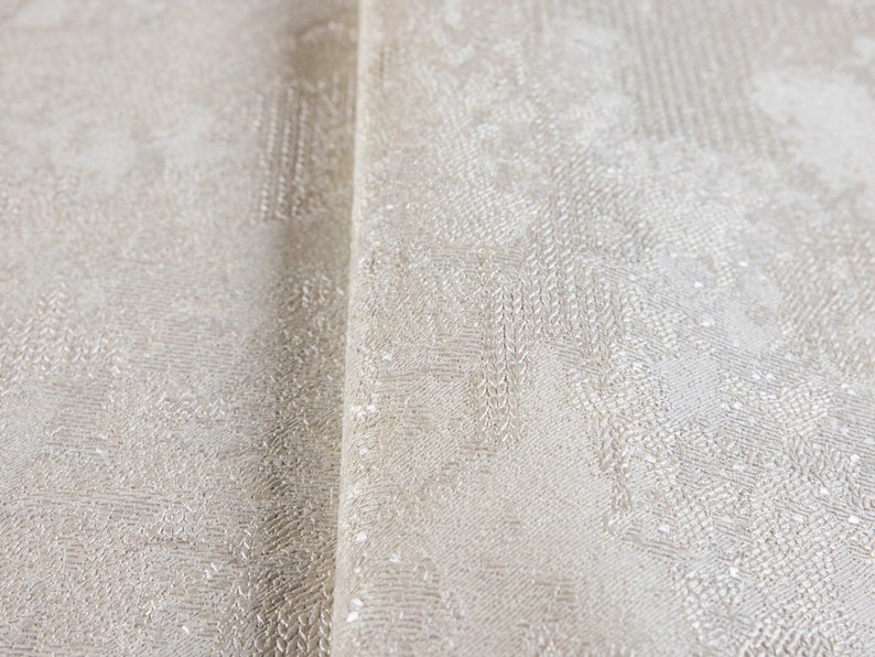 Modern Distressed Cream Shinny Wallpaper, 3D Textured Wallpaper ...