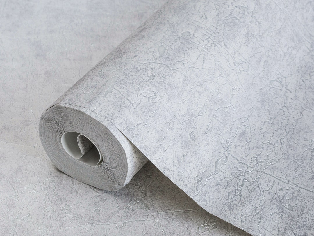 Modern Stone White Marble Wallpaper, 3D Textured Wallpaper, Decorative ...