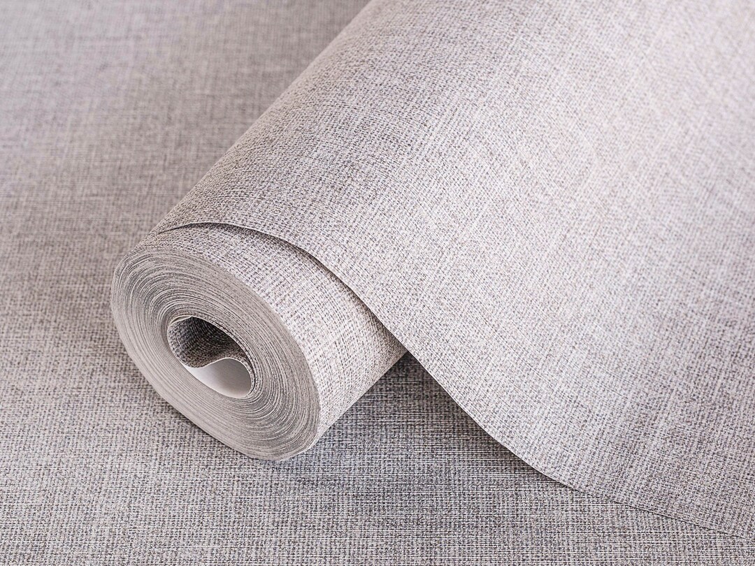 Modern Plain Cream Wallpaper, 3D Textured Wallpaper, Luxury Decorative ...