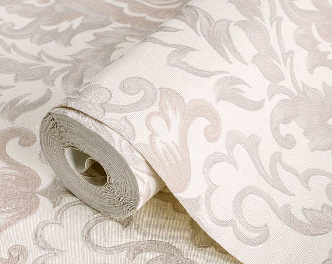 Luxury Water Textured Pearl Wallpaper, 3D Textured Wallpaper ...