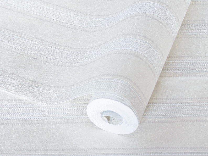 Modern Striped Wallpaper Textured Wallpaper Decorative - Etsy