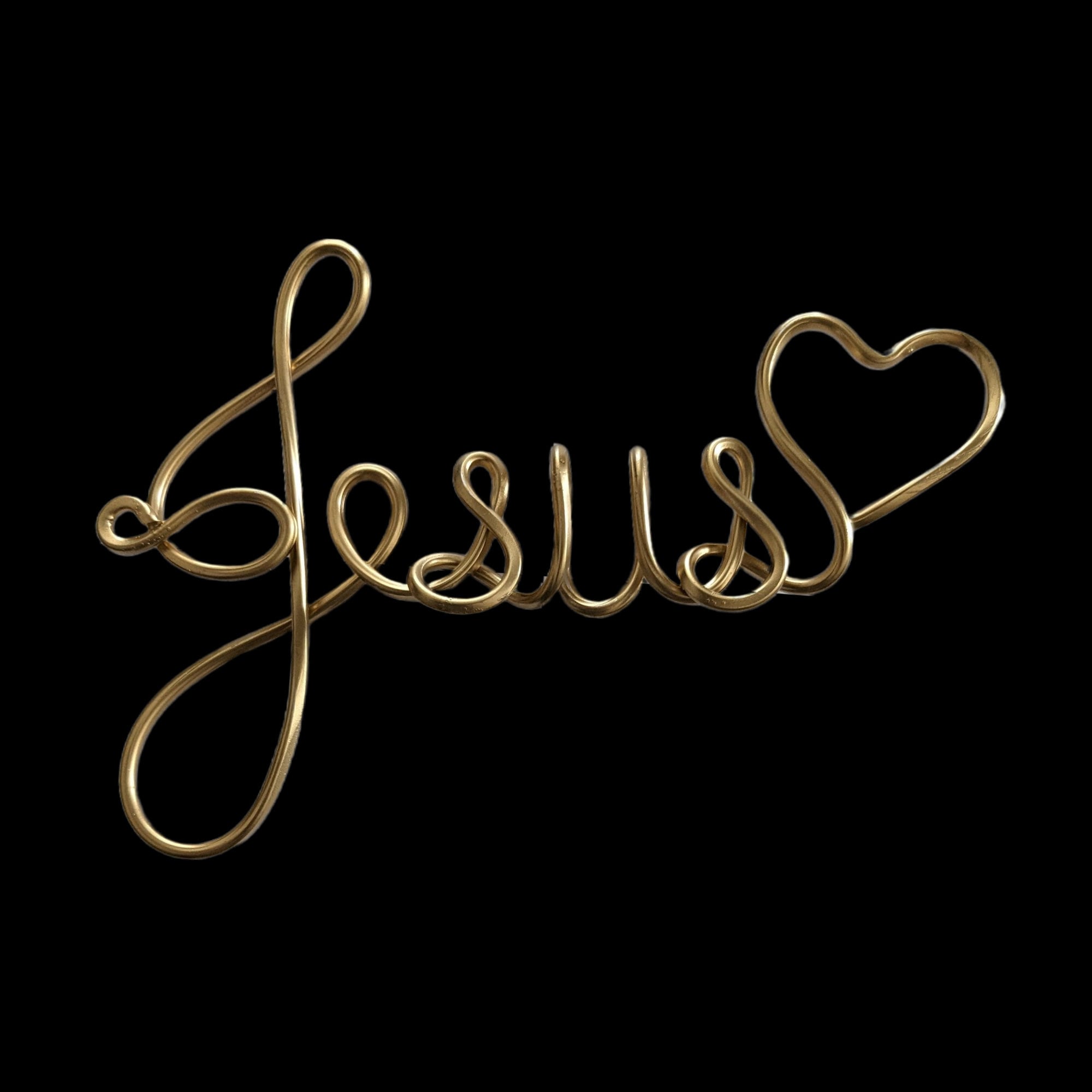 Jesus Name Written In Cursive Letters