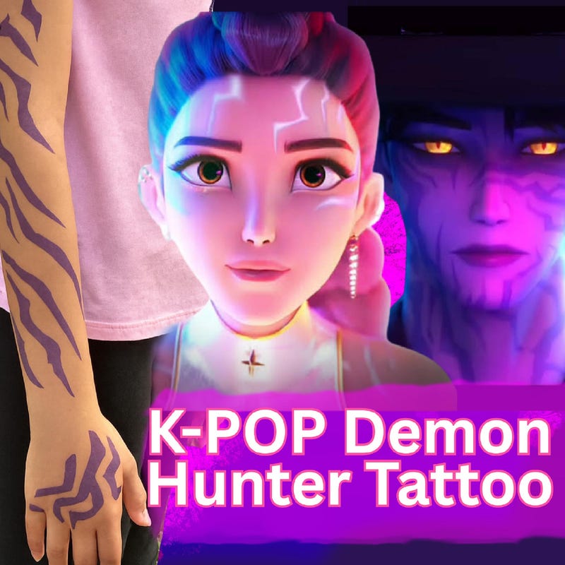 Demon Hunters Markings - Etsy