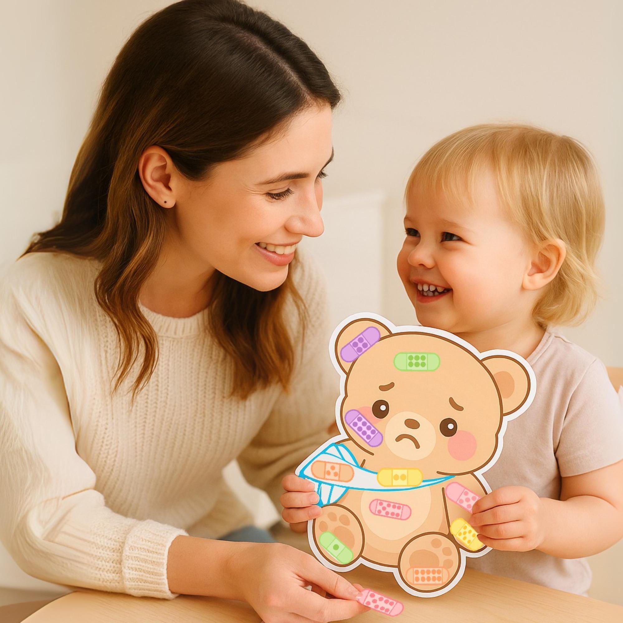 Sick Teddy Bear Activity | Counting Numbers 1-10 Game : Preschool ...