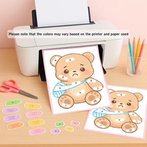 Sick Teddy Bear Activity | Counting Numbers 1-10 Game : Preschool ...