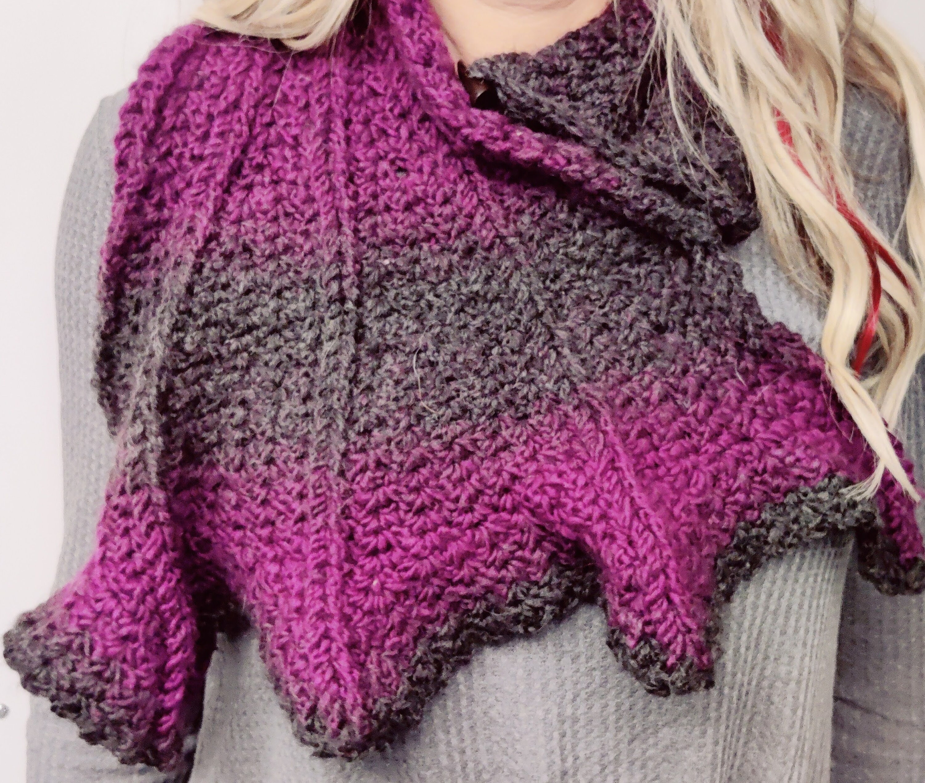 Dragon Tail Scarf - Crocheted - Etsy