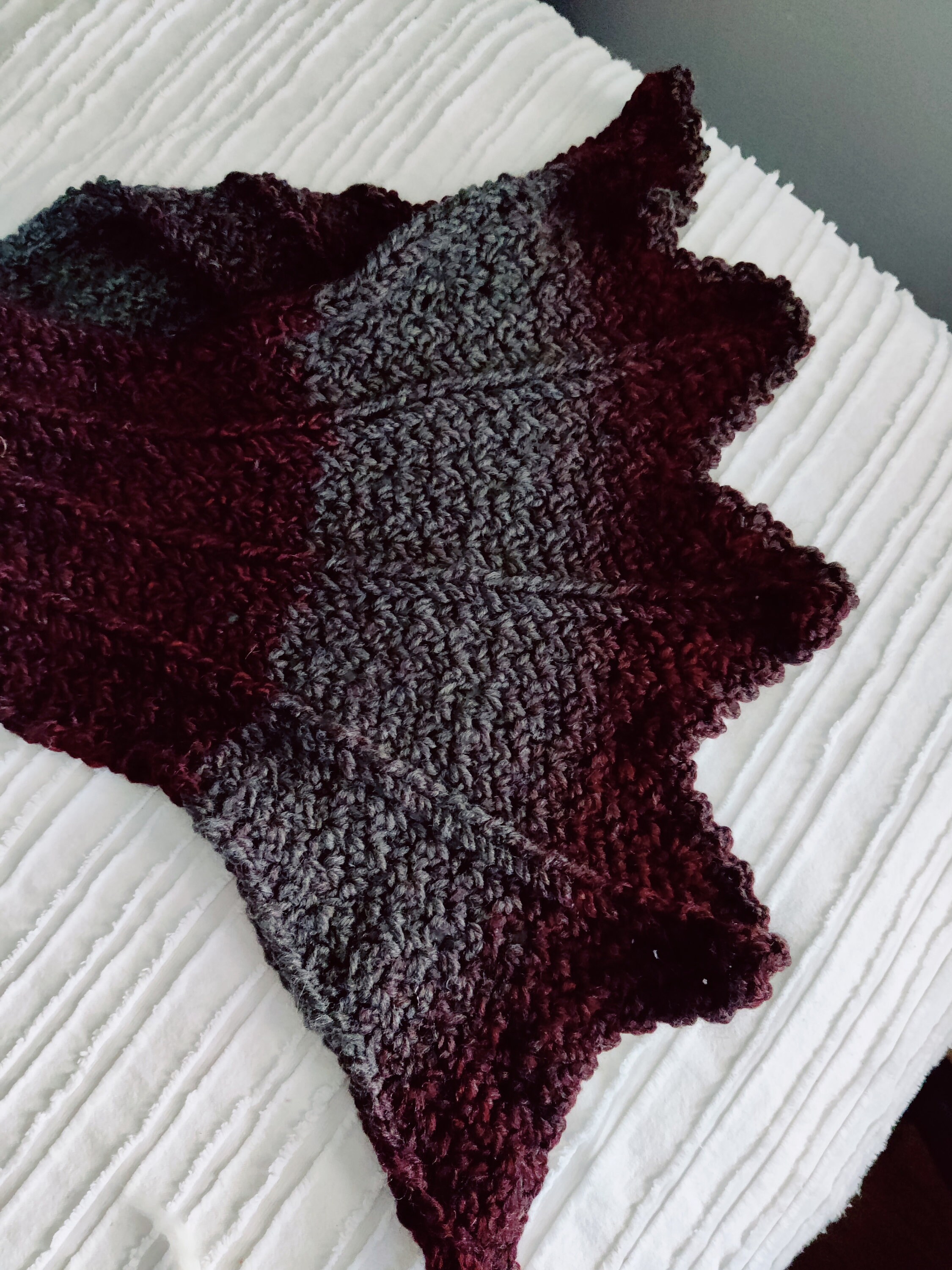 Dragon Tail Scarf - Crocheted - Etsy