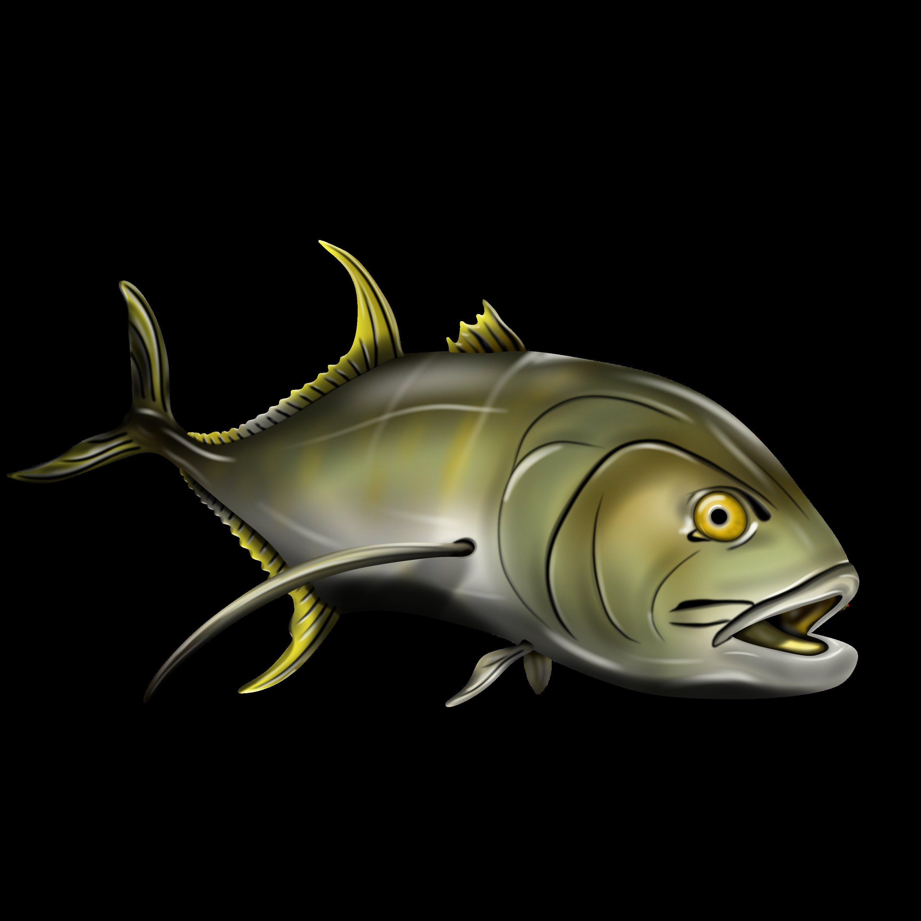 Jack Crevalle Digital Download - Etsy