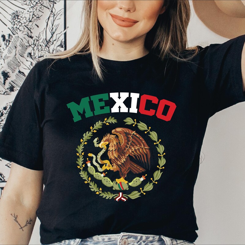 Mexican Flag Shirt - Etsy