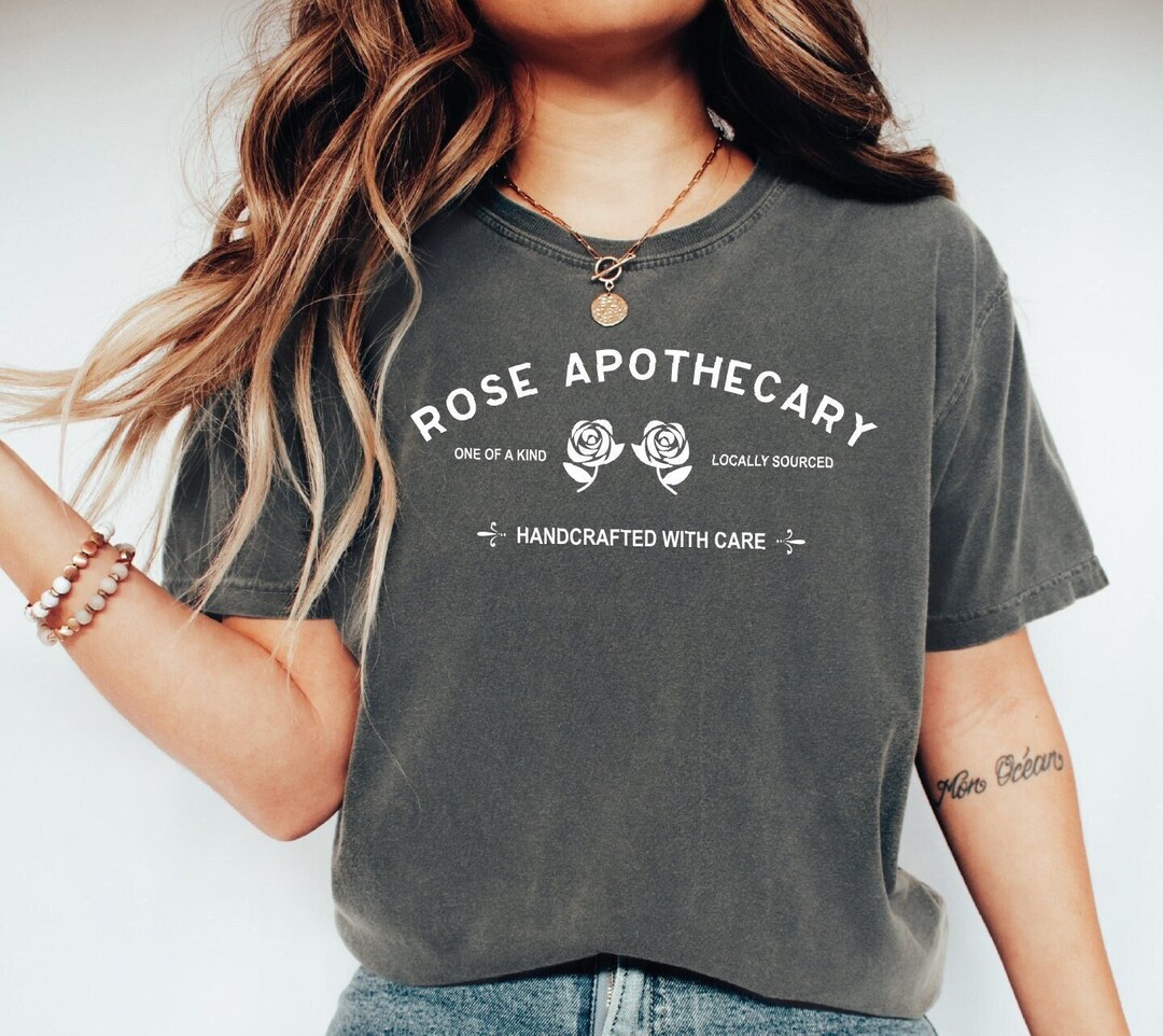 Rose Apothecary Shirt, Rosebud Motel T-shirt, Schitt Creek Tee, Rose ...