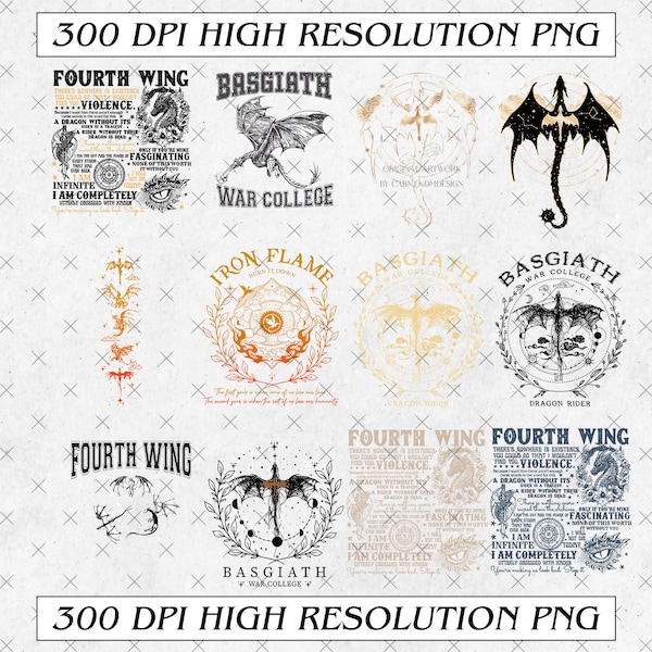 Fourth Wing Svg - Etsy