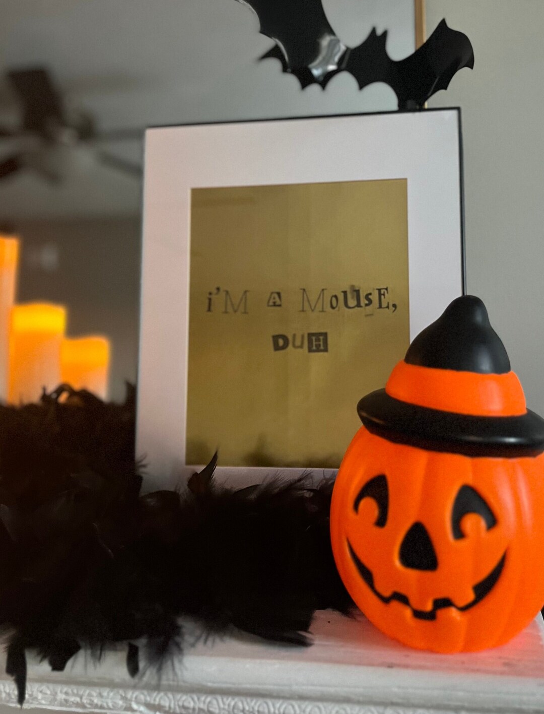 I'm A Mouse, Duh - Mean Girls Halloween Decor - Hocus Pocus/beetlejuice ...