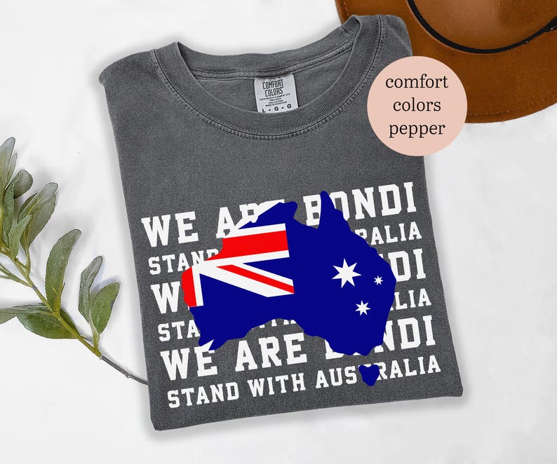 We Are Bondi Shirt, Australia Solidarity T-shirt for Bondi Beach, Pray ...