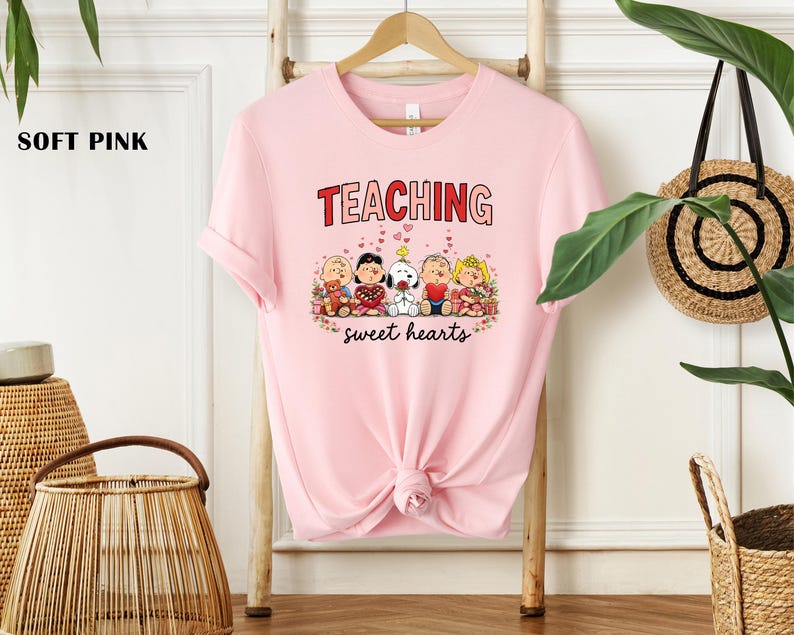 Cute Dog Valentine Teacher Shirt, Dog & Friends Valentine Day Shirt ...