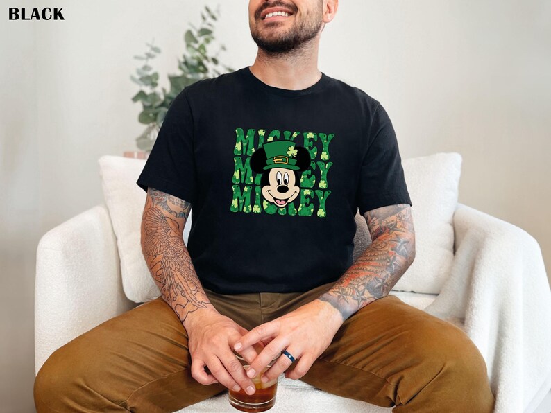 Disney St Patrick's Day Shirt, Mickey and Minnie St Paddy's Shirt ...