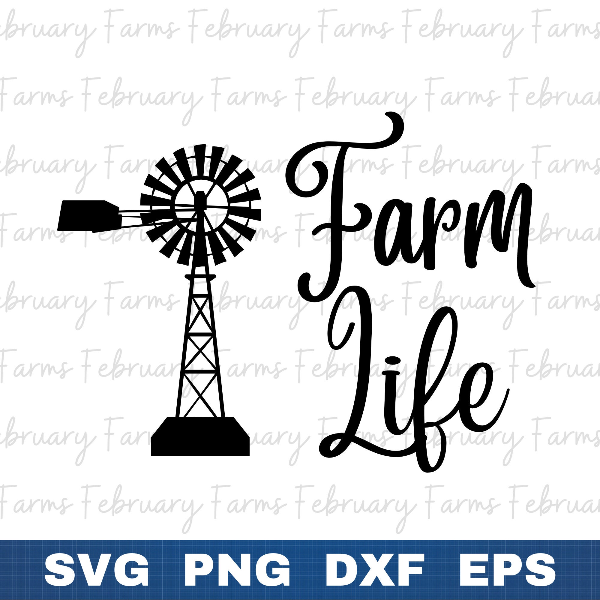 Farm Life SVG, Farm Sweet Farm SVG, Farm SVG, Homestead, Windmill, Barn ...