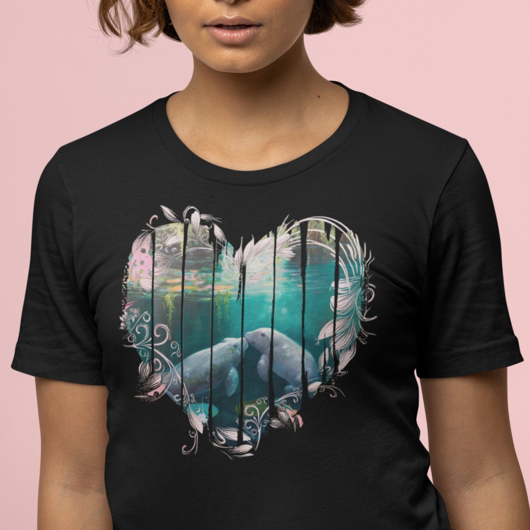 Manatee Love T-shirt Save the Manatees Shirt Save the Manatees Save the ...