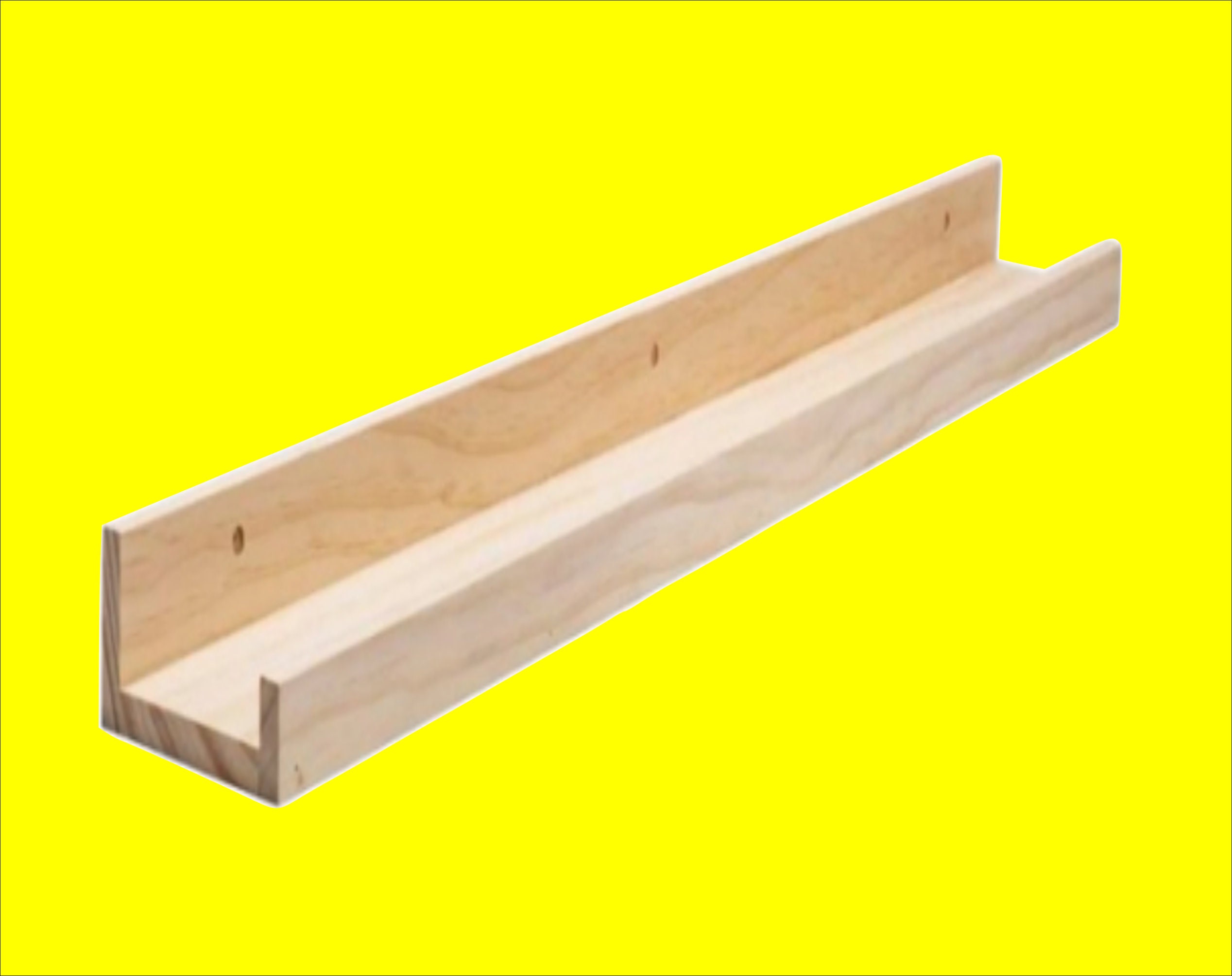 Wood Floating Shelves, Rustic Country Wooden, Unfinished Wood Shelve ...