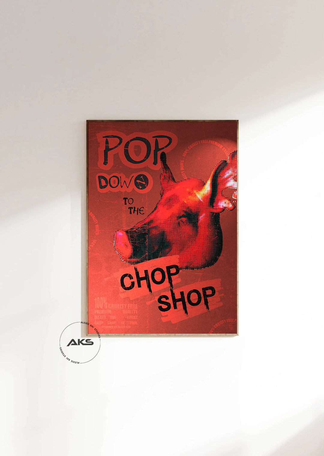 Chop Shop Poster - Etsy