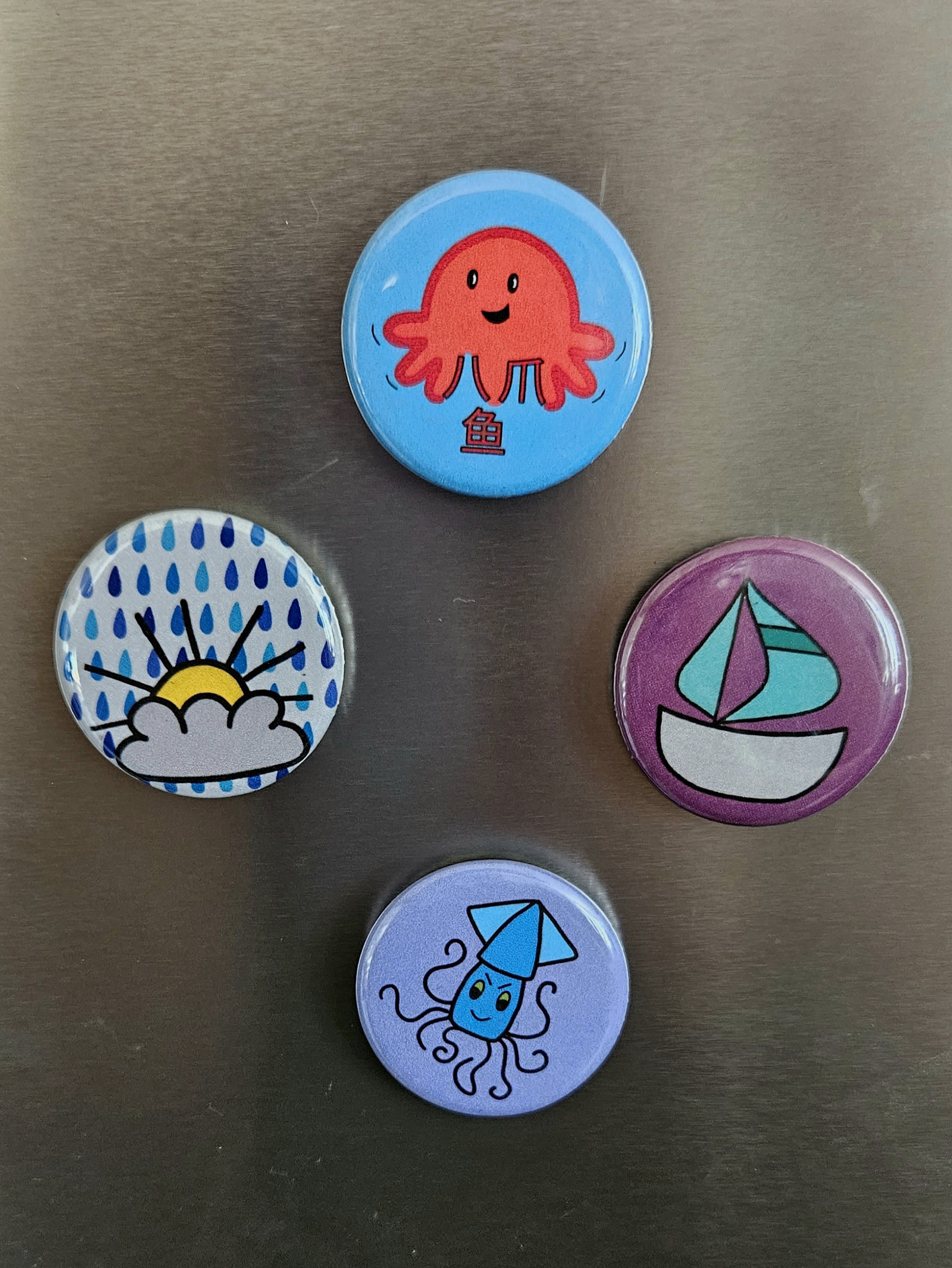 Chinese Character Magnet Sets - Etsy